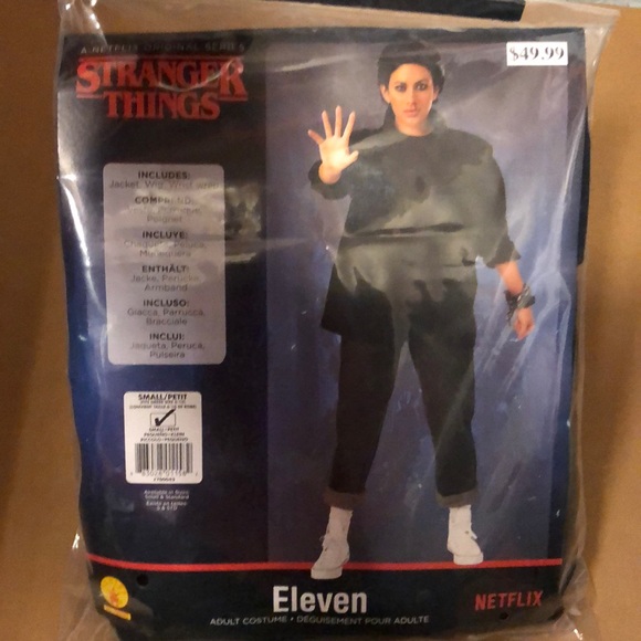 Rubie's | Other | Stranger Things Eleven Adult Costume New | Poshmark